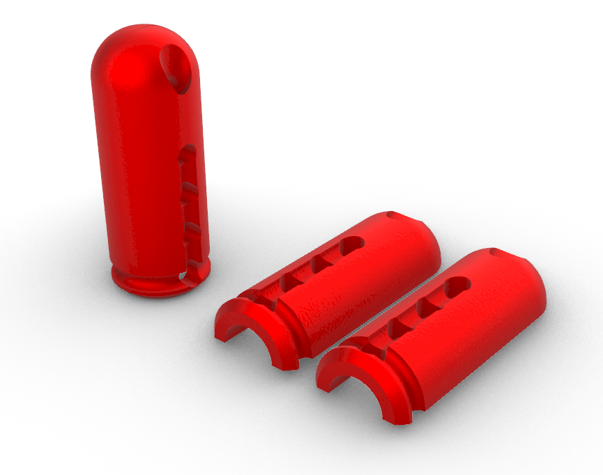 Bullet Terminal Ends – 8mm Shockcord Finishers for Performance Rigging ...